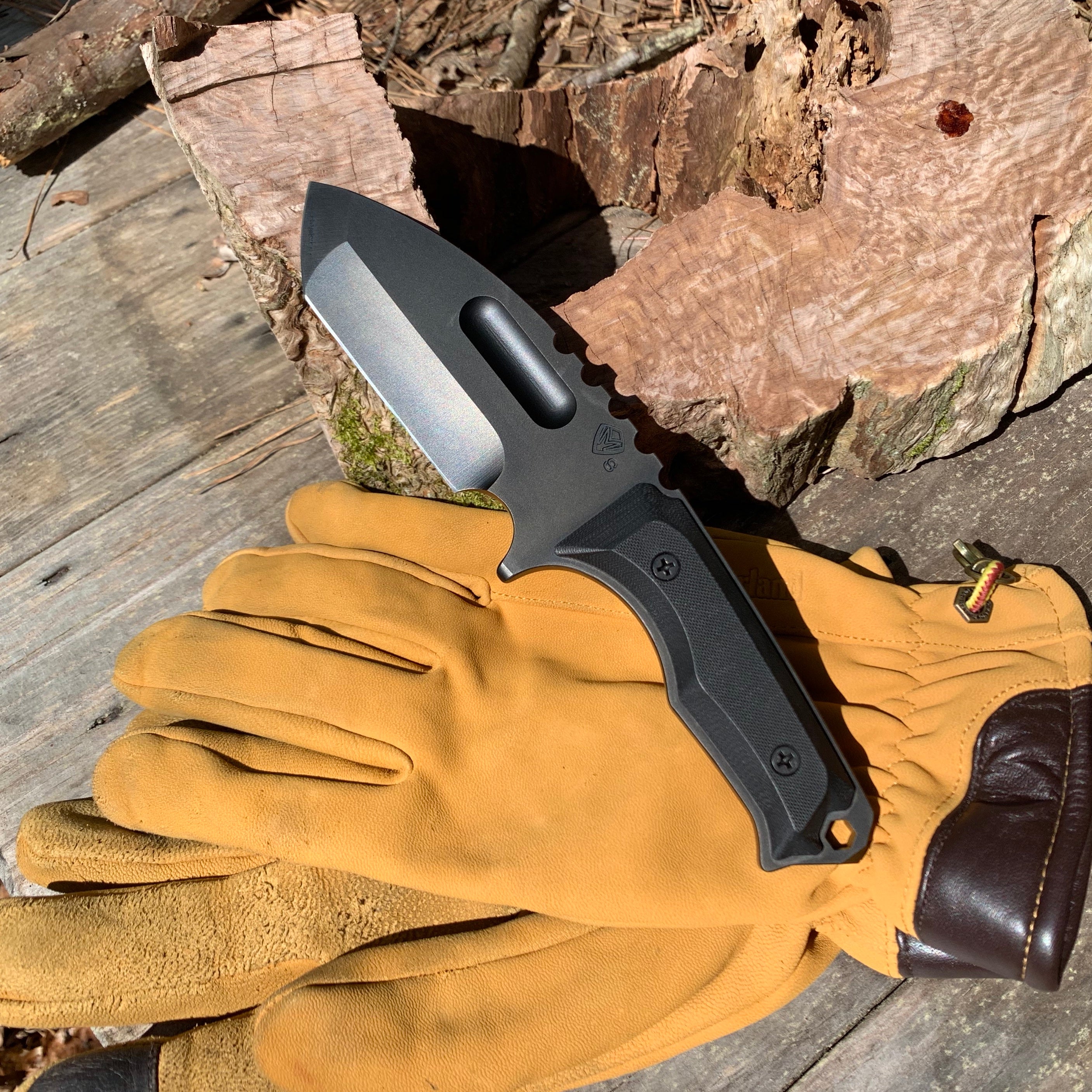 Medford Emperor PVD S35 Black G10 Handles with Black Kydex Sheath – The ...